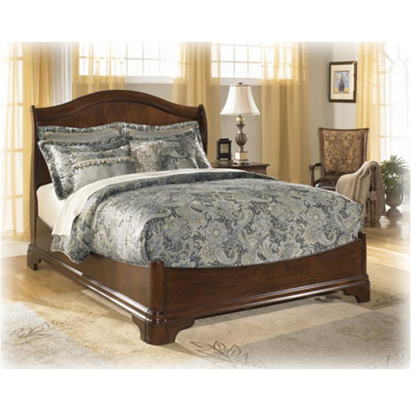 B587-81 Ashley Furniture Queen Sleigh Bed With Platform Fb