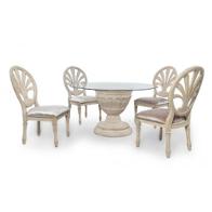 D707-50b Ashley Furniture Round Dining Room Pedestal Table