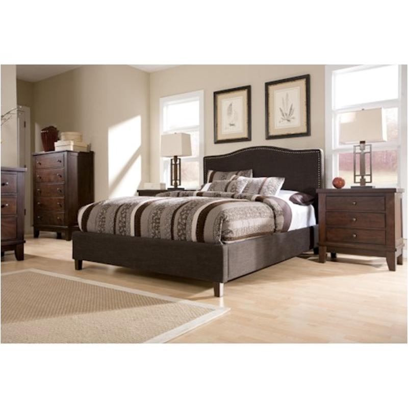 B600-358 Ashley Furniture Eastern King Upholstered Bed - Brown