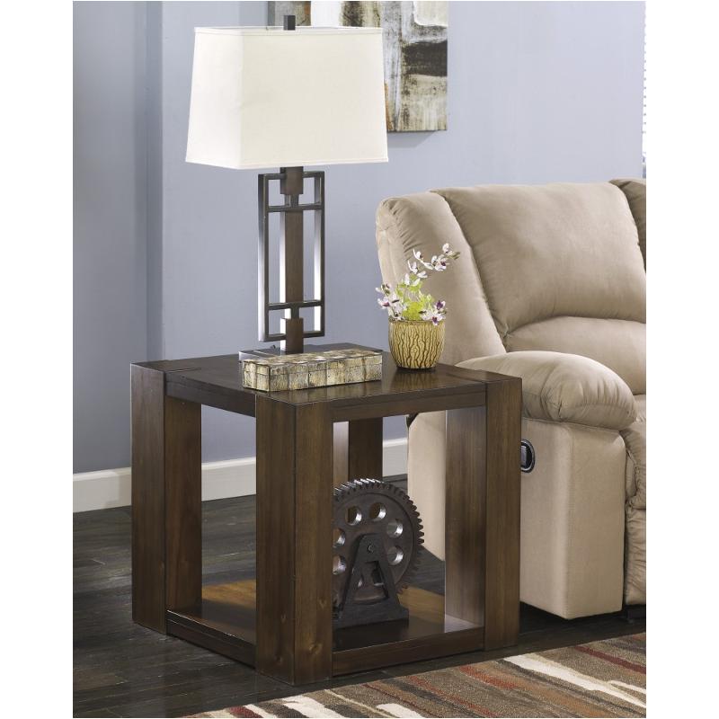 T761-3 Ashley Furniture Lobink Rectangular End Table