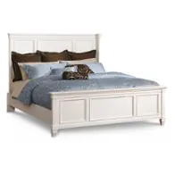 B672-58 Ashley Furniture Prentice - White King Panel Bed