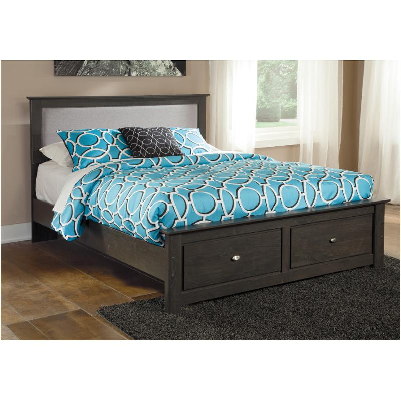 B272-54s Ashley Furniture Queen Platform Storage Footboard