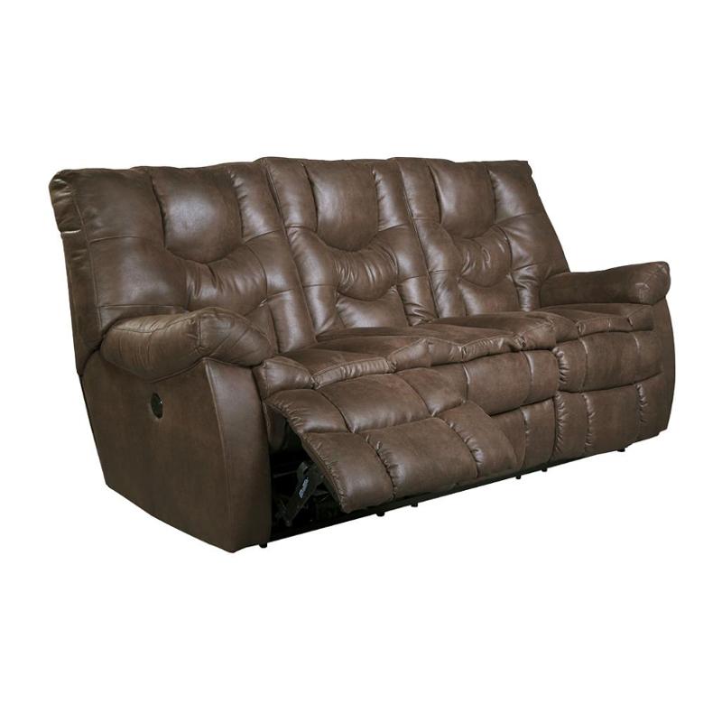 9220187 Ashley Furniture Burgett - Espresso Reclining Power Sofa