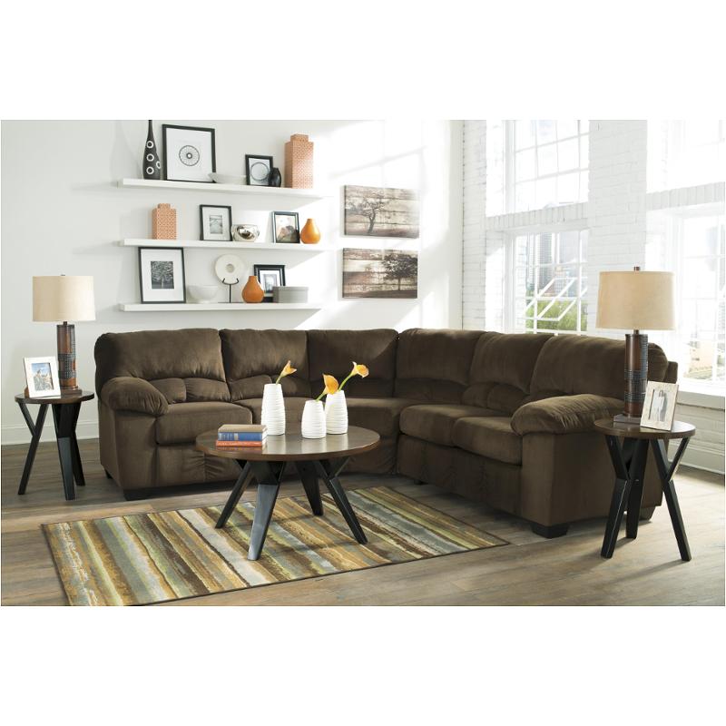 9540355 Ashley Furniture Laf Loveseat With Half Wedge