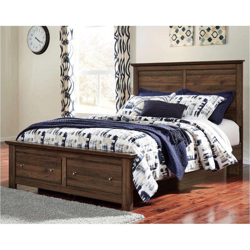 B135-54s Ashley Furniture Queen Platform Storage Footboard