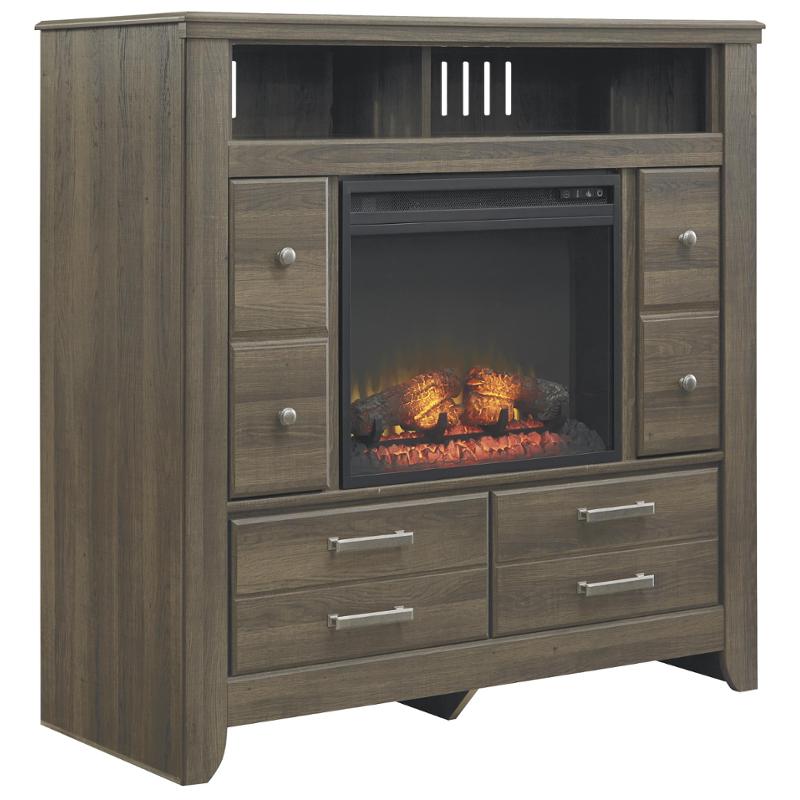 B251-49 Ashley Furniture Media Chest With Fireplace Option