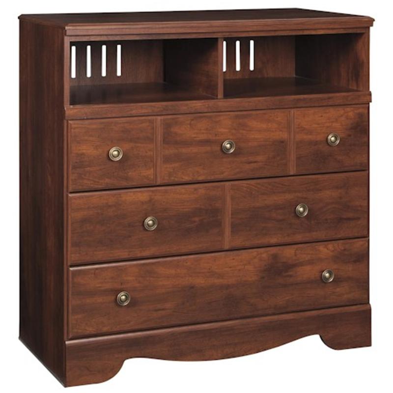 B265-39 Ashley Furniture Brittberg - Reddish Brown Media Chest