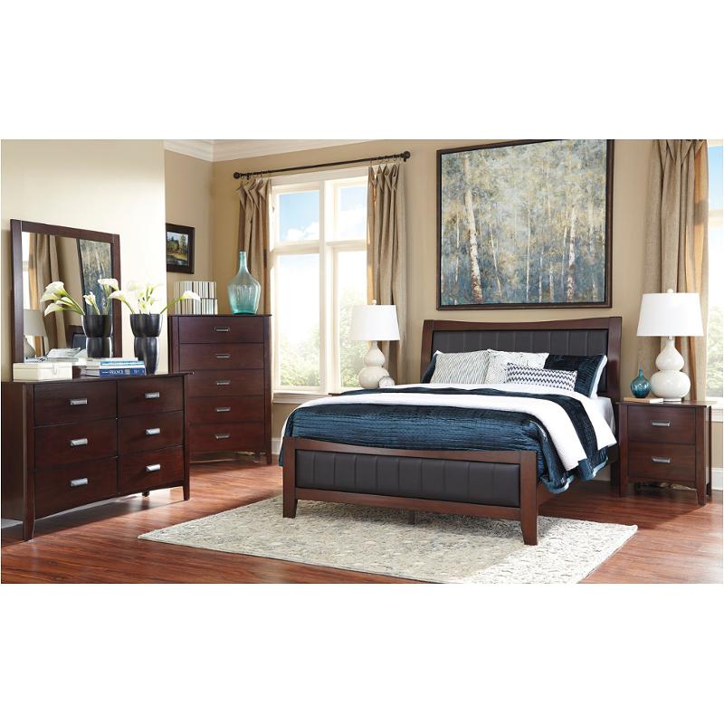 B470-81 Ashley Furniture Queen Upholstered Panel Bed