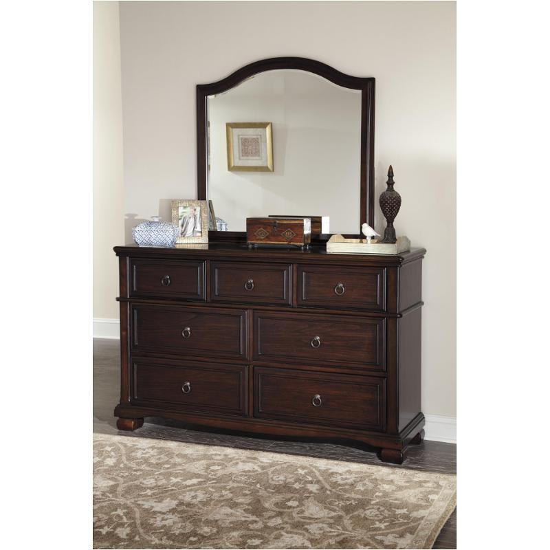 B554-36 Ashley Furniture Brulind - Brown Bedroom Mirror