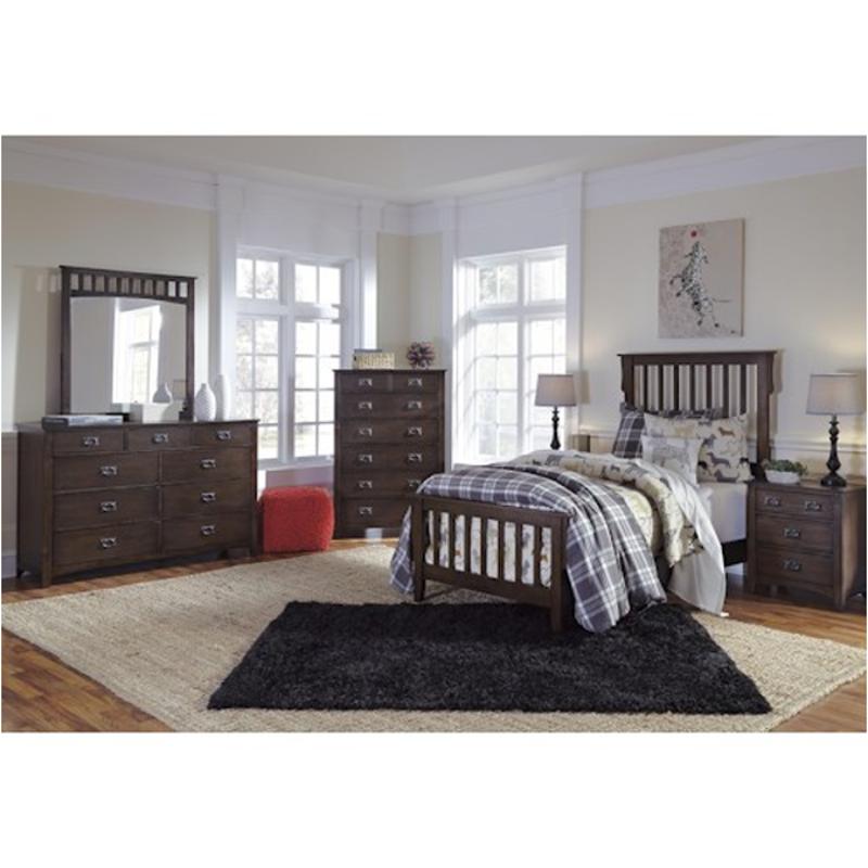 B568-53 Ashley Furniture Twin Panel Bed With Footboard