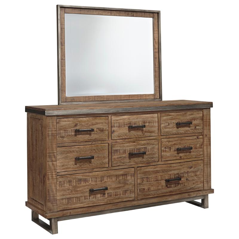 B663-36 Ashley Furniture Dondie - Warm Brown Bedroom Mirror