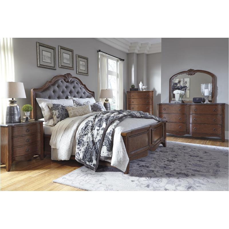 B708-77 Ashley Furniture Queen Upholstered Panel Bed