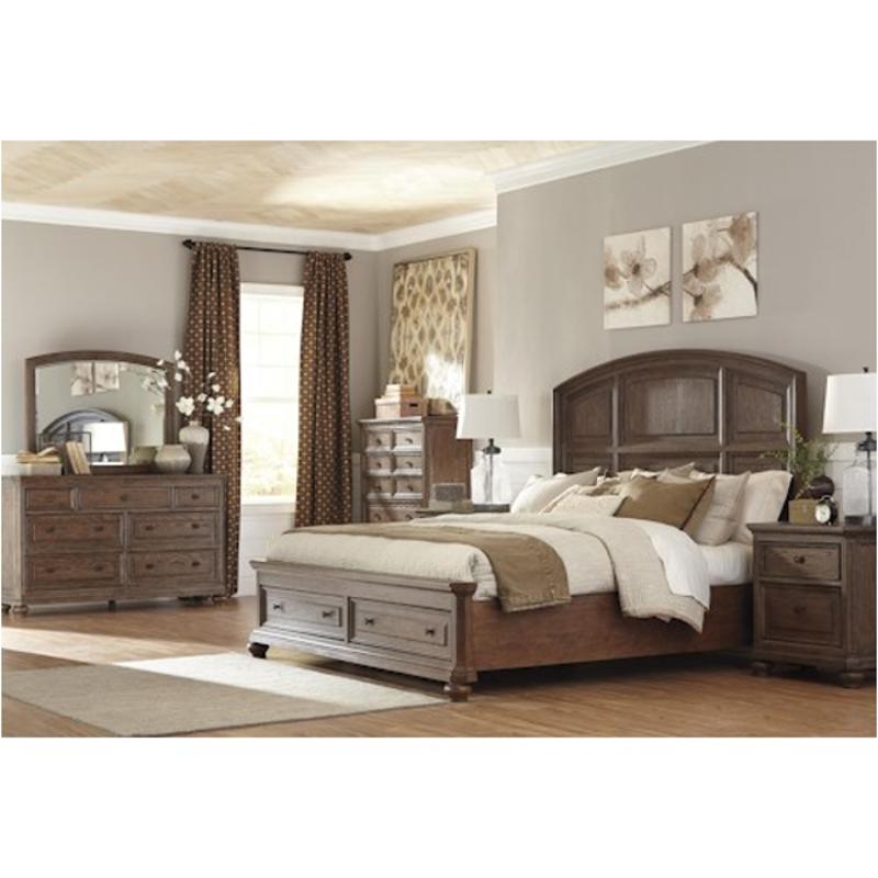 B709-56s Ashley Furniture King/california King Storage Footboard