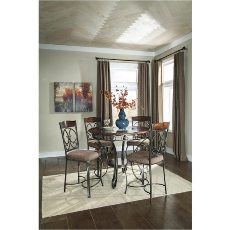 D329-13 Ashley Furniture Round Dining Room Counter Table