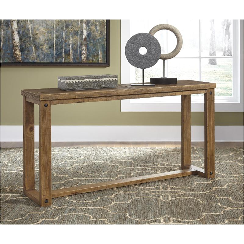T715-4 Ashley Furniture Tamilo - Grayish Brown Sofa Table
