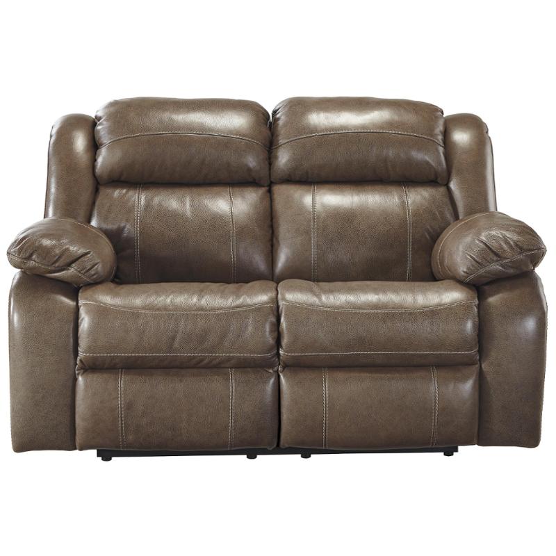 U7190086 Ashley Furniture Branton - Quarry Reclining Loveseat