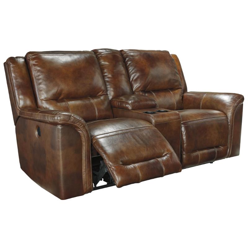 U7660094 Ashley Furniture Double Recline Loveseat With Console