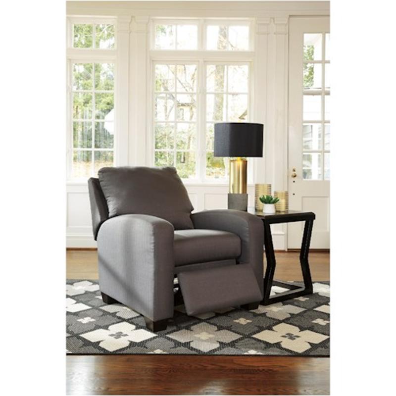 9470230 Ashley Furniture Ayanna Nuvella - Gold Low Leg Recliner