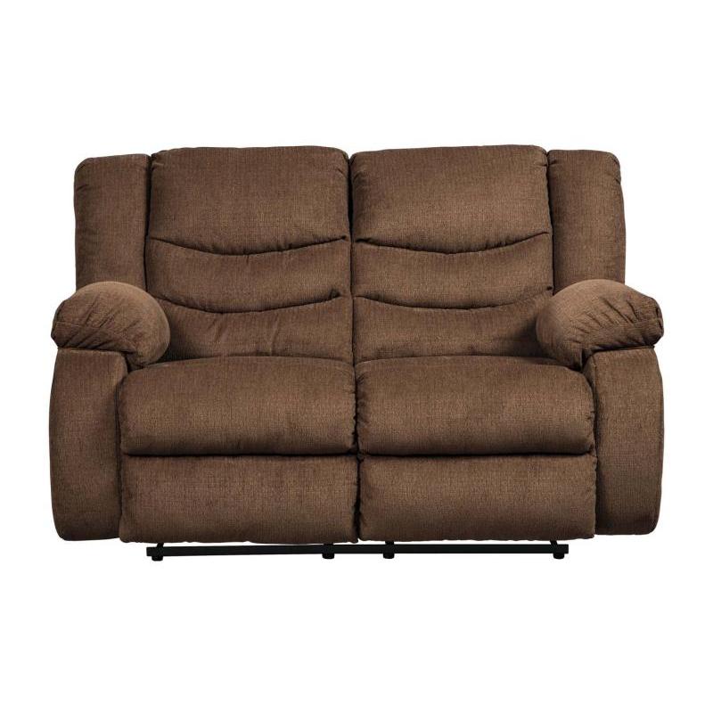 9860586 Ashley Furniture Tulen - Chocolate Reclining Loveseat