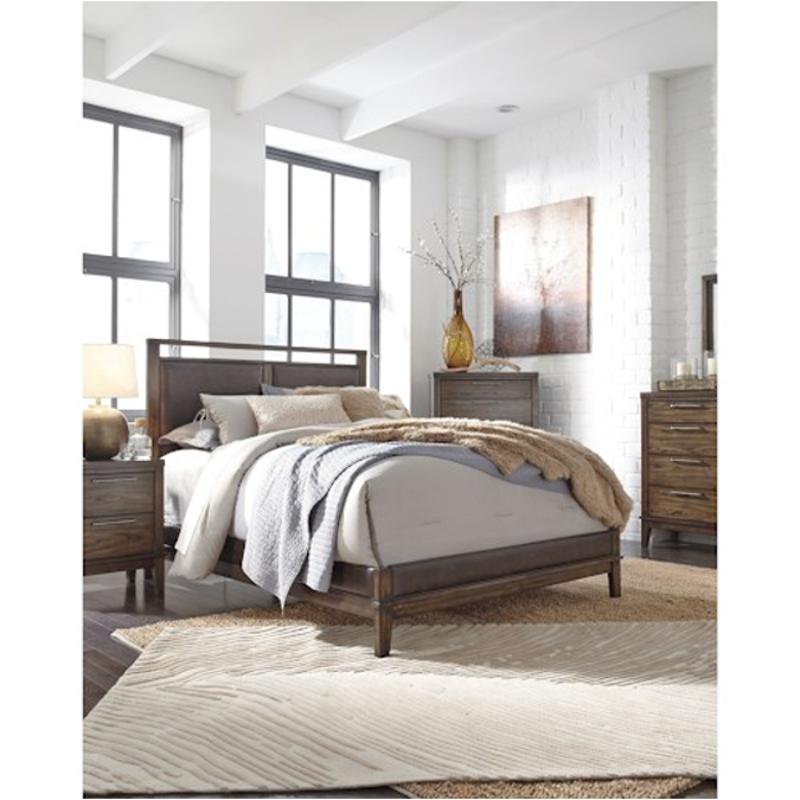 B548-81 Ashley Furniture Zilmar Queen Upholstered Panel Bed