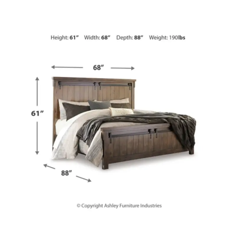 B718-57 Ashley Furniture Lakeleigh Queen Panel Bed