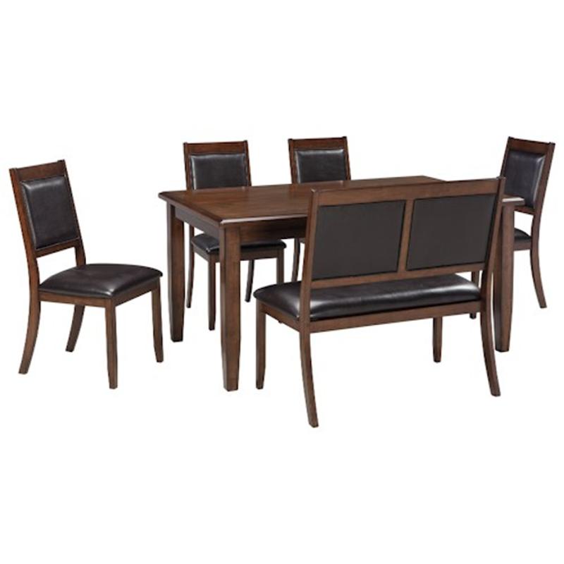 D395-325 Ashley Furniture Meredy Dining Table Set (6/cn)