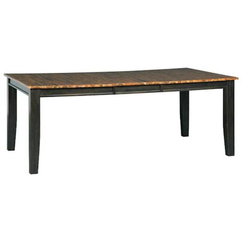 D645-35 Ashley Furniture Rectangular Butterfly Extension Table
