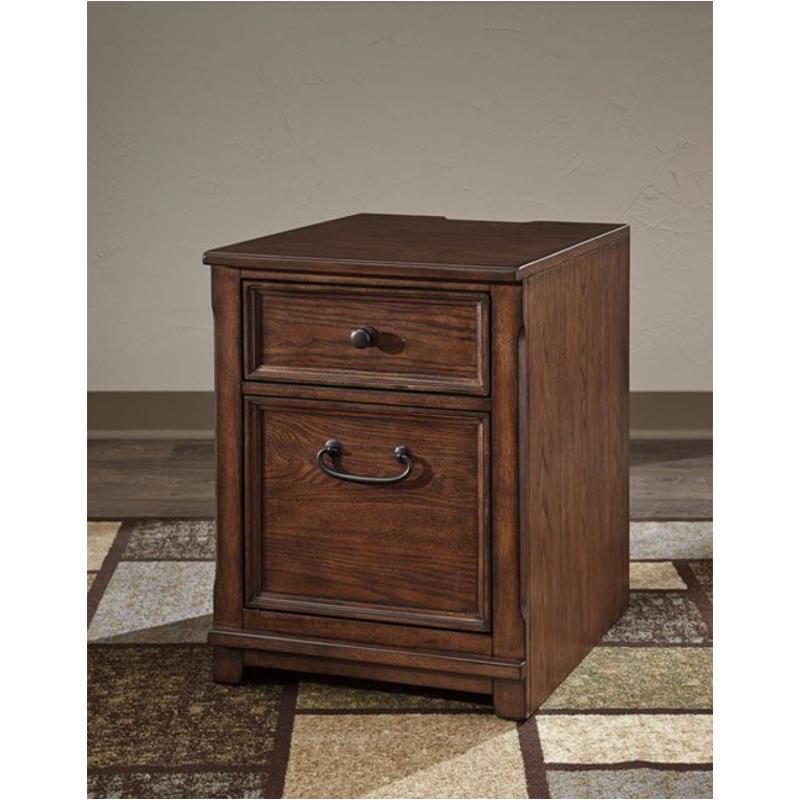 H478-12 Ashley Furniture Woodboro - Brown File Cabinet