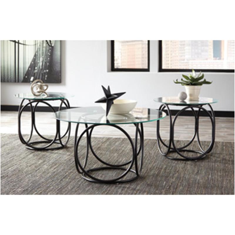 T116-13 Ashley Furniture Quassey Occasional Table Set