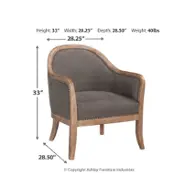 Ashley engineer accent chair store