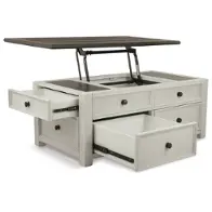 T637-20 Ashley Furniture Bolanburg Lift Top Cocktail Table