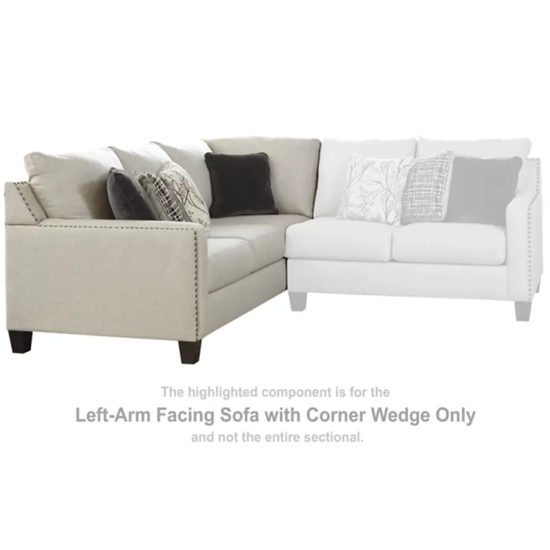 4150148 Ashley Furniture Hallenberg Laf Sofa With Corner Wedge