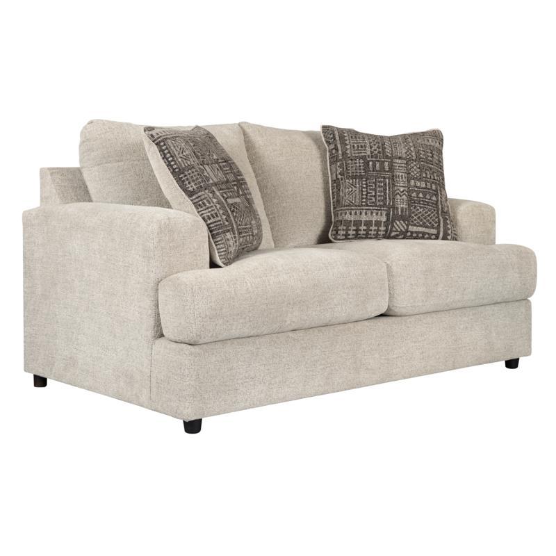 9510435 Ashley Furniture Soletren - Stone Loveseat