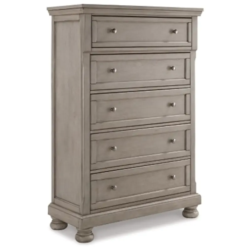 B733-46 Ashley Furniture Lettner Bedroom Furniture 5 Drawer Chest