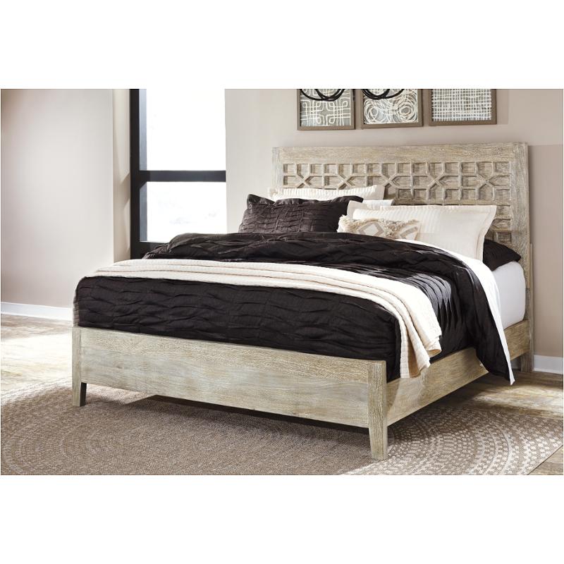 B730-78 Ashley Furniture Halamay Bedroom Furniture King Panel Bed