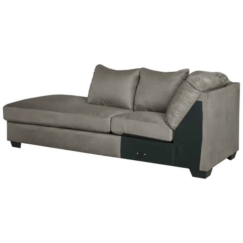 7500516 Ashley Furniture Darcy Cobblestone Laf Corner Chaise