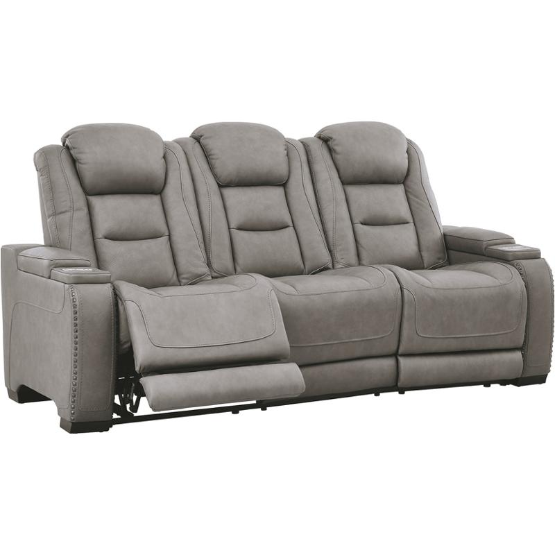U8530515 Ashley Furniture Pwr Rec Sofa W/pwr Adj Headrest
