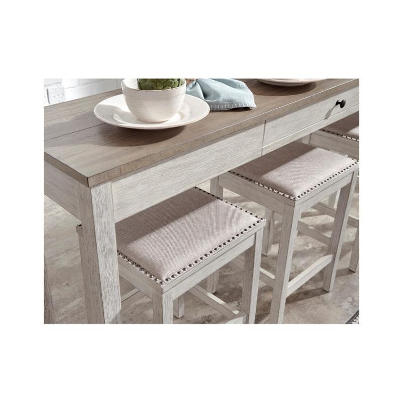 D394-223 Ashley Furniture Skempton Rectangular Counter Table Set