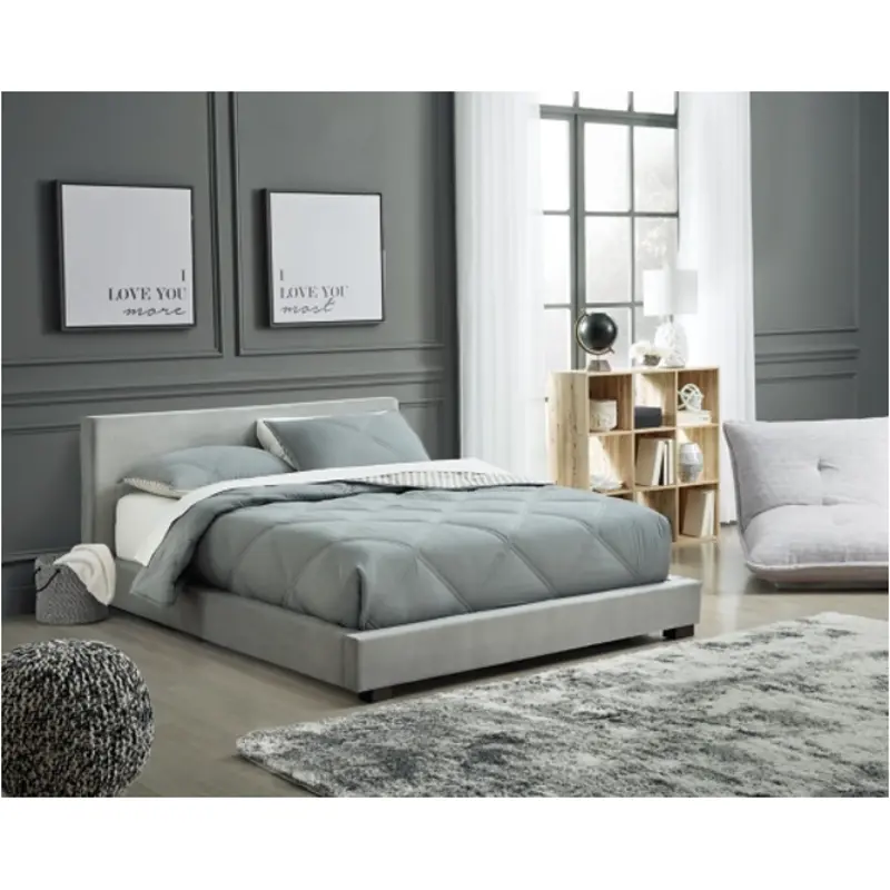 B050-272 Ashley Furniture Full Upholstered Bed With Roll Slats