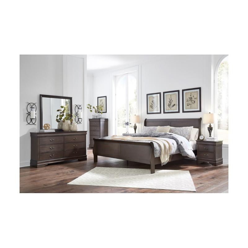 B398-82 Ashley Furniture Leewarden King Sleigh Bed