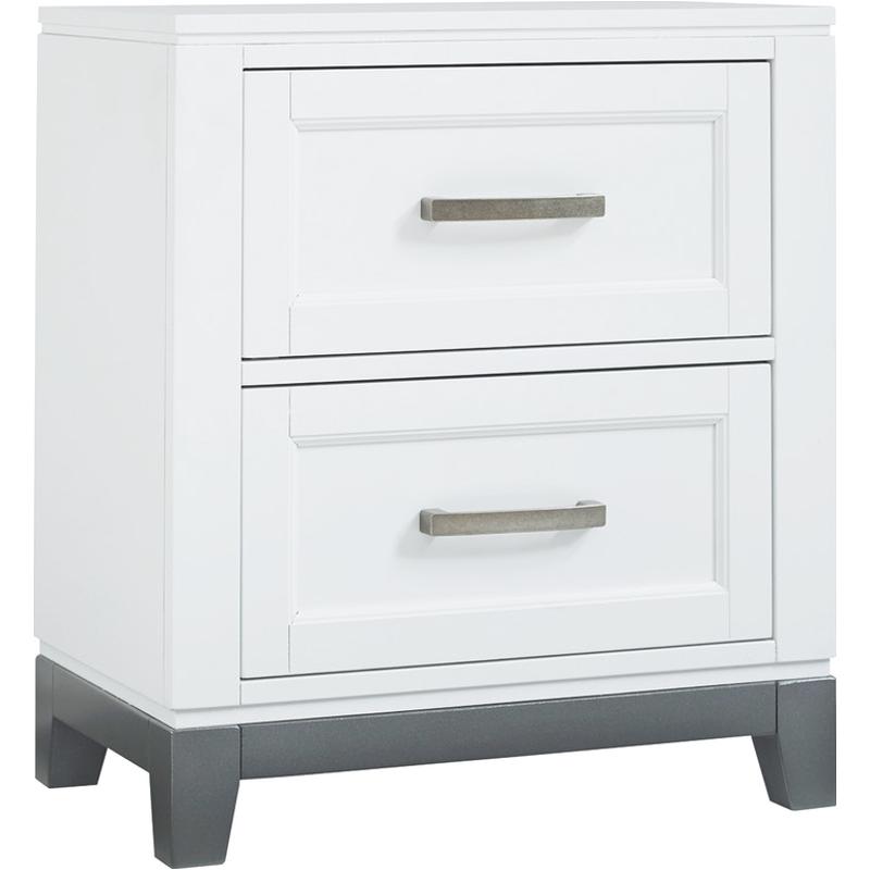 B488-92 Ashley Furniture Brynburg Two Drawer Night Stand