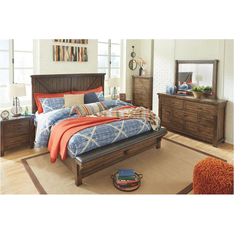 B718-158 Ashley Furniture King/california King Panel Bed