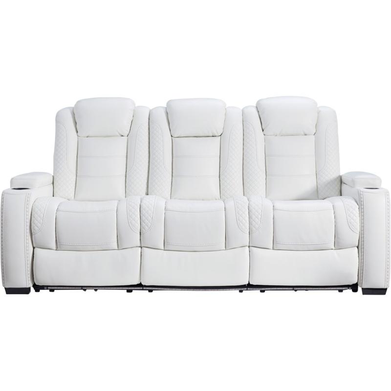 3700415 Ashley Furniture Party Time Power Reclining Sofa - Sofa