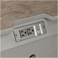 B760-92 Ashley Furniture Langford Two Drawer Night Stand