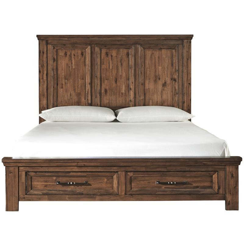 B765-57 Ashley Furniture Royard Queen Panel Bed With Storage Fb