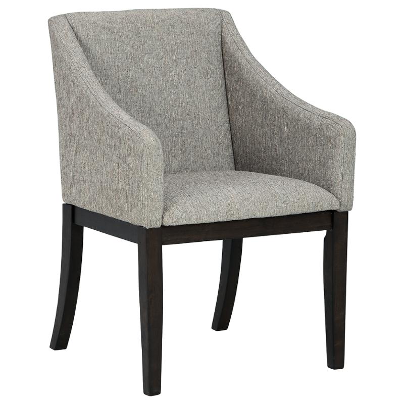 D745-01a Ashley Furniture Bruxworth Dining Upholstered Arm Chair