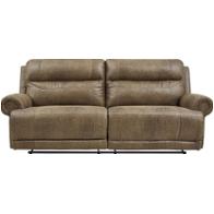 Hazenburg power reclining loveseat with console store
