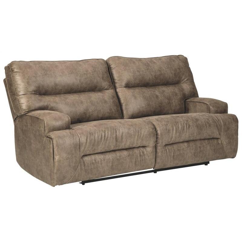 Hazenburg power reclining loveseat with console store