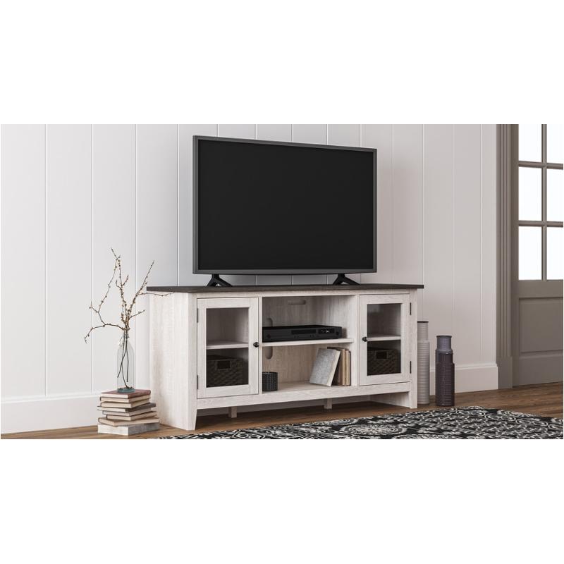 W287-68 Ashley Furniture Large Tv Stand W/fireplace Option