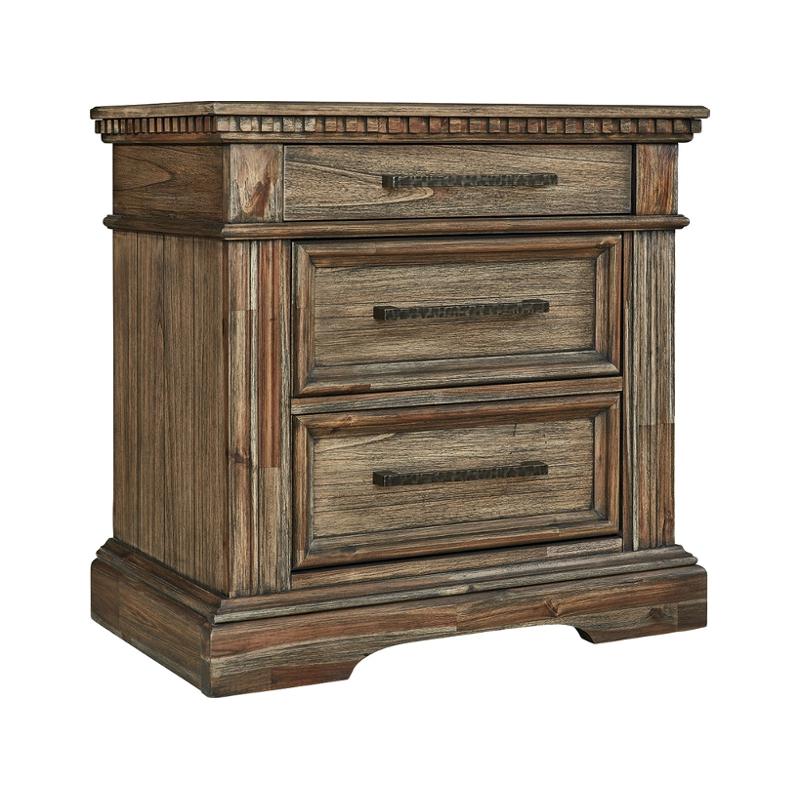 B770-93 Ashley Furniture Markenburg Three Drawer Night Stand